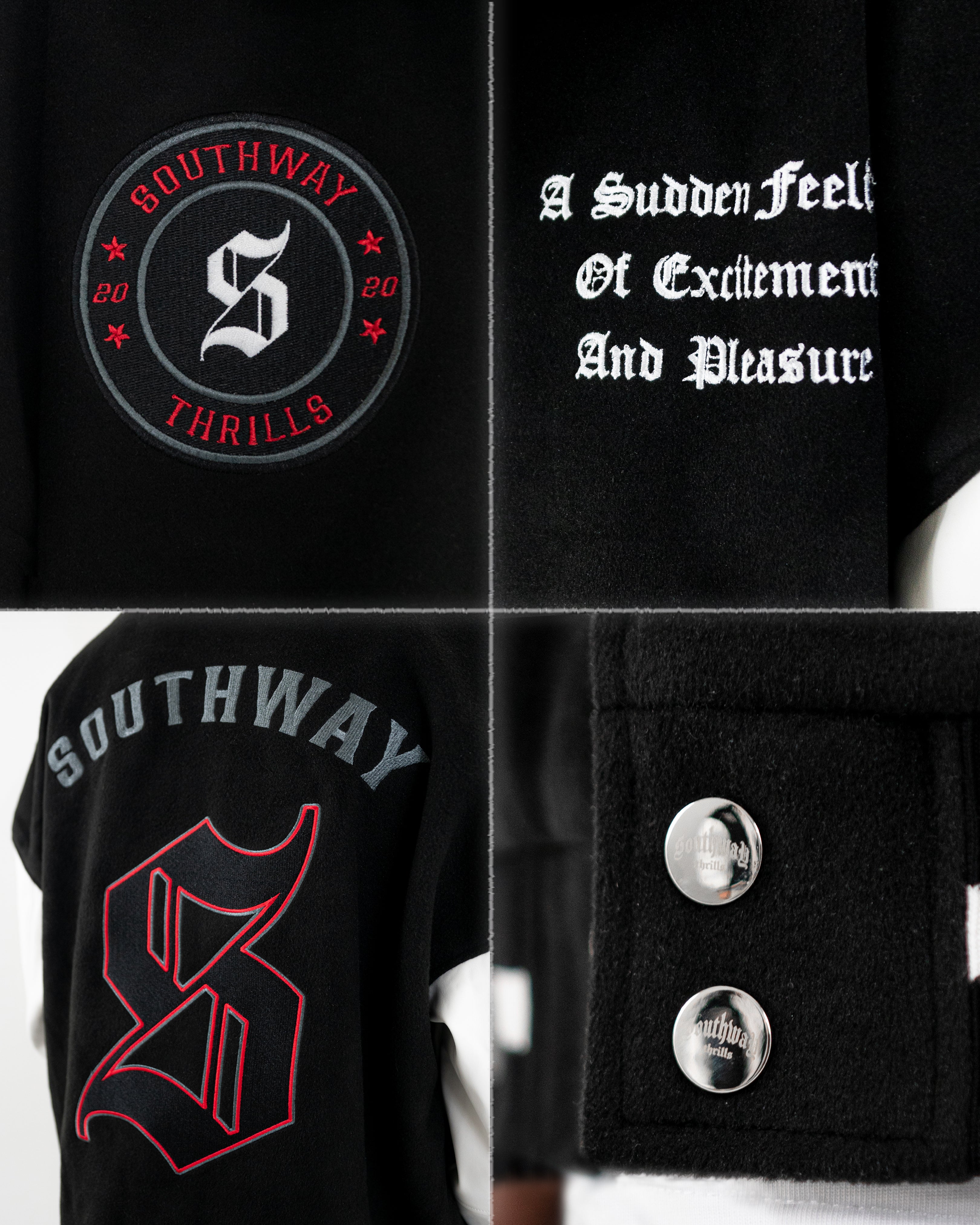 “S” Logo Varsity Jacket - Southway